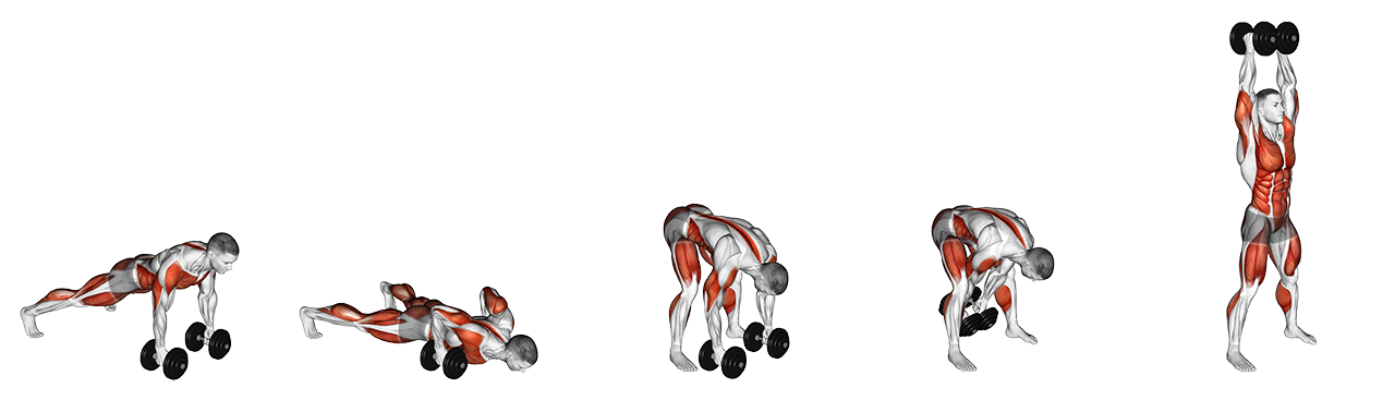 Dumbbell Devil’s Press: Benefits, Muscles Worked, and More - Inspire US