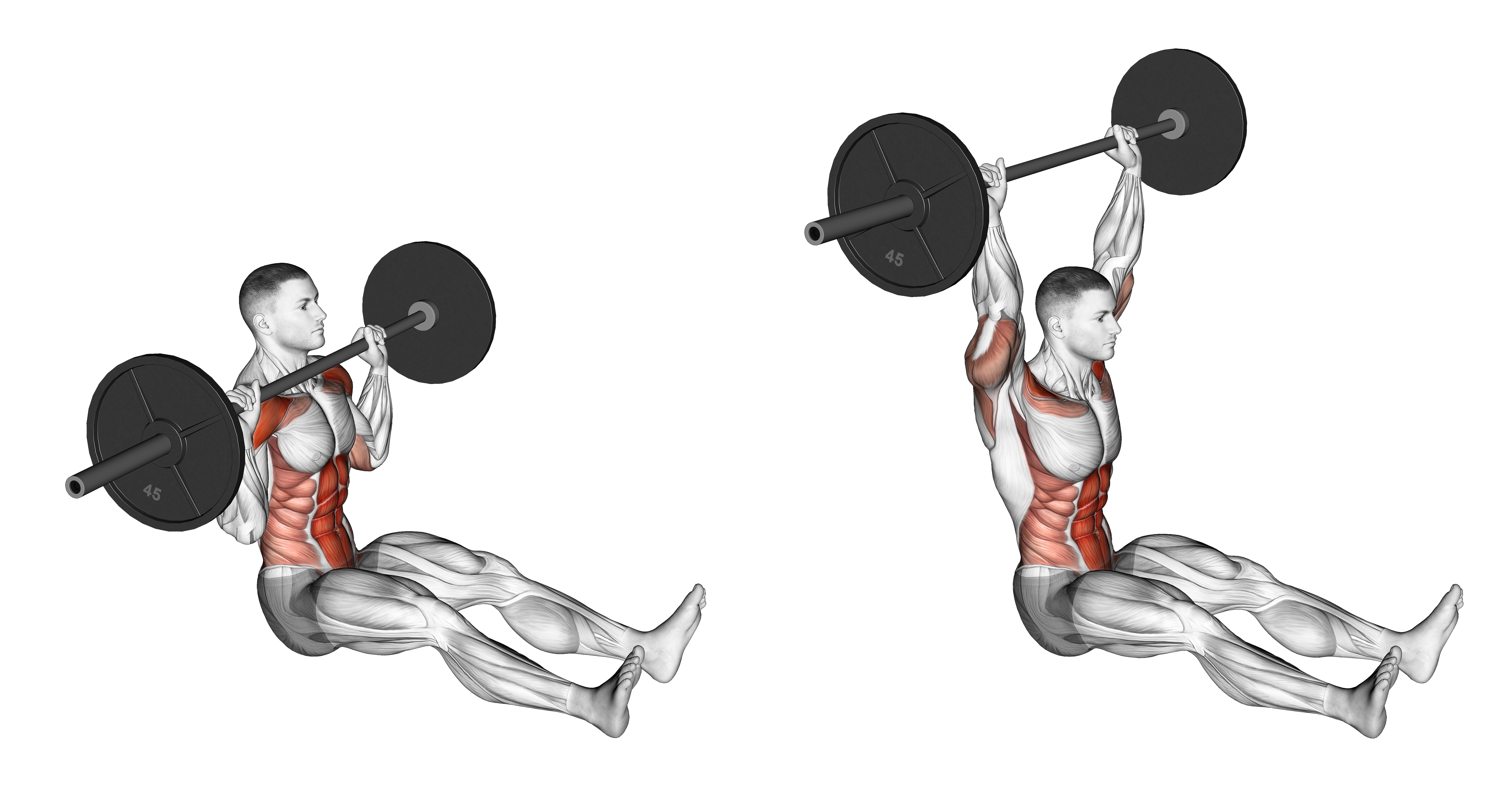 7 Best Shoulder Press Variations (with Pictures!) - Inspire US
