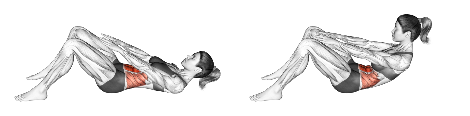 Knee Touch Crunch: Benefits, Muscles Worked, and More - Inspire US