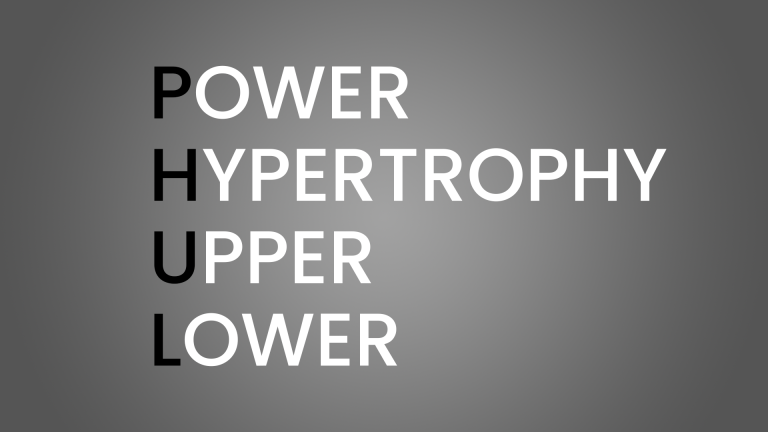 PHUL (Power Hypertrophy Upper/Lower) Workout: Program Explained - Inspire US
